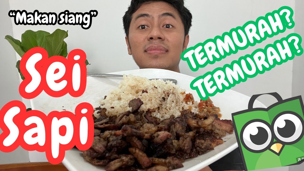 Makan Sei Sapi TERMURAH DI TOKPED - YouTube