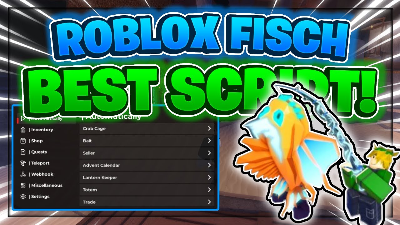 🦈 Fisch Script Gui / Hack (INFINITE COINS, AUTO FISH, TELEPORTS, AND ...