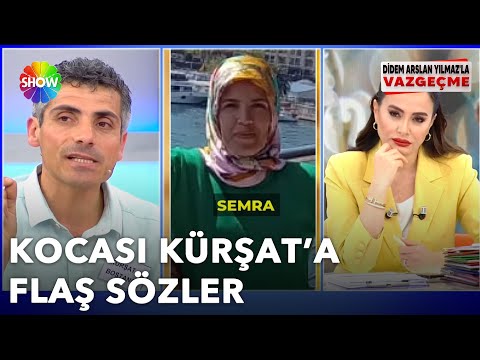 Kürşat'ın eşi Semra ilk kez canlı yayında! | @didemarslanyilmazlavazgecme​ | 15.05.2023