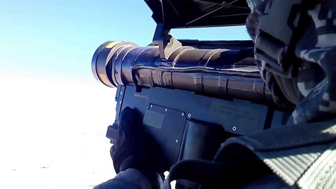 My gunner shooting the FIM-92 Stinger - YouTube