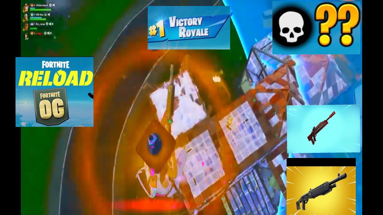 Fortnite ranked reload | High kill squads ranked win full Gameplay (ps4 ...