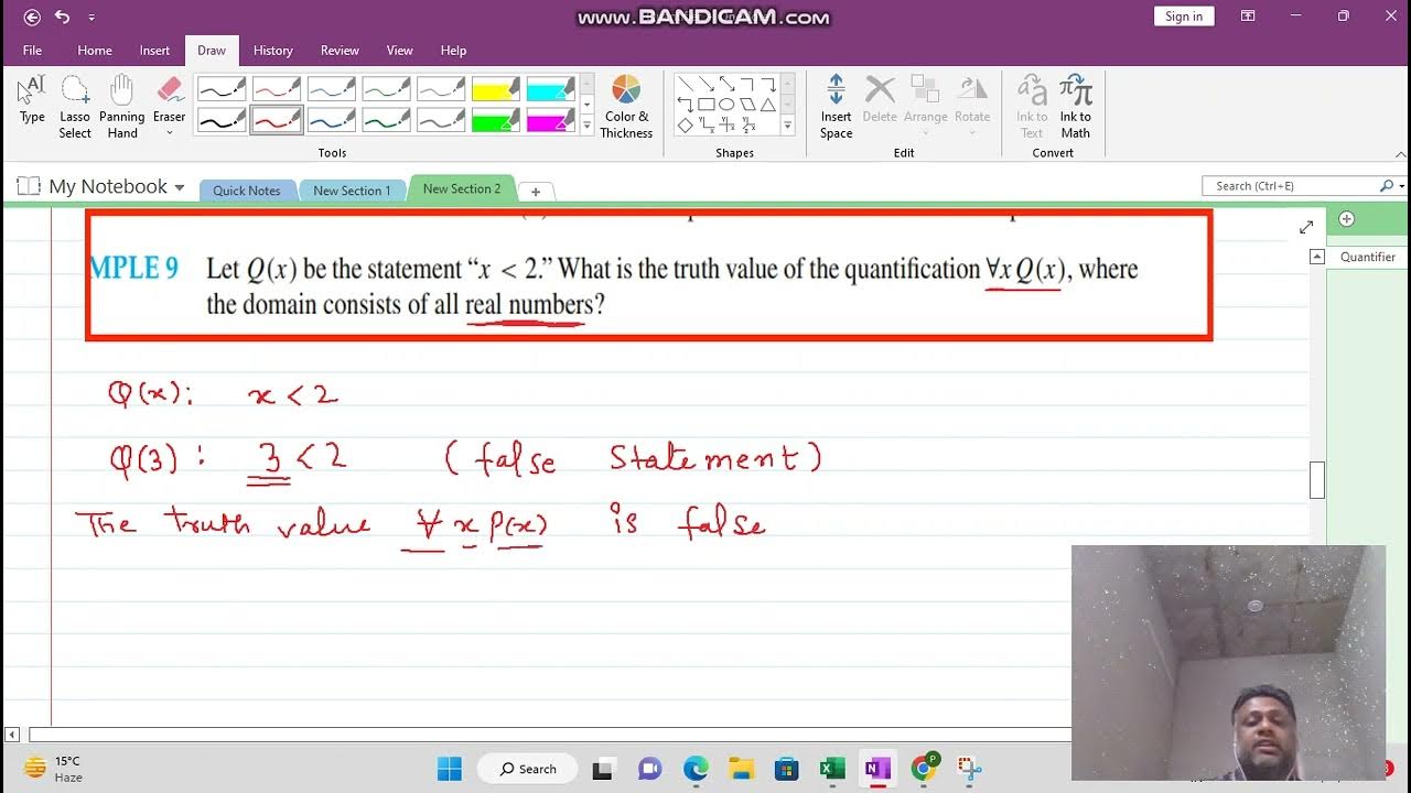 Universal quantifier(lecture-7) - YouTube