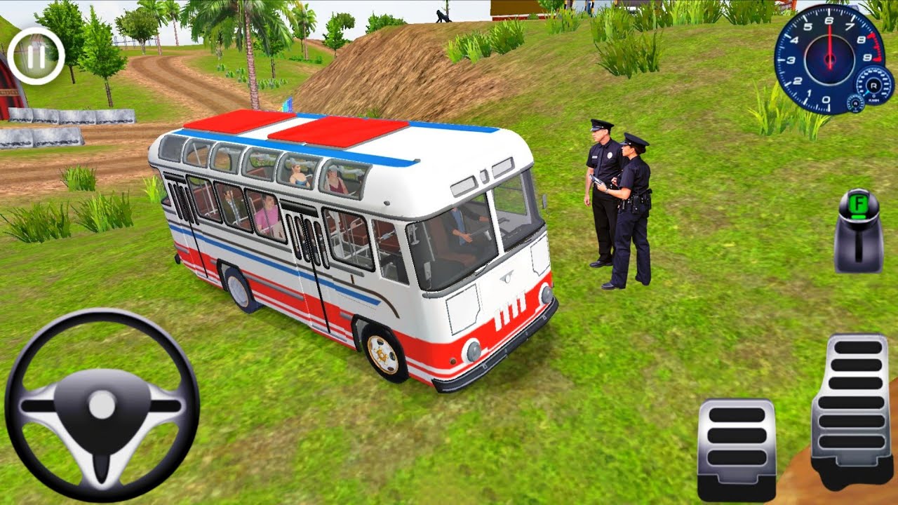 New Van Minibus Driving Offroad Transport 2025 - Van Driving Simulator ...
