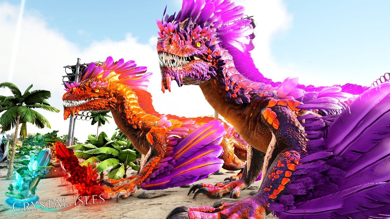 ARK CRYSTAL ISLES #29 - O INCRÍVEL Dragão de CRISTAL de PEDRA! kk - YouTube