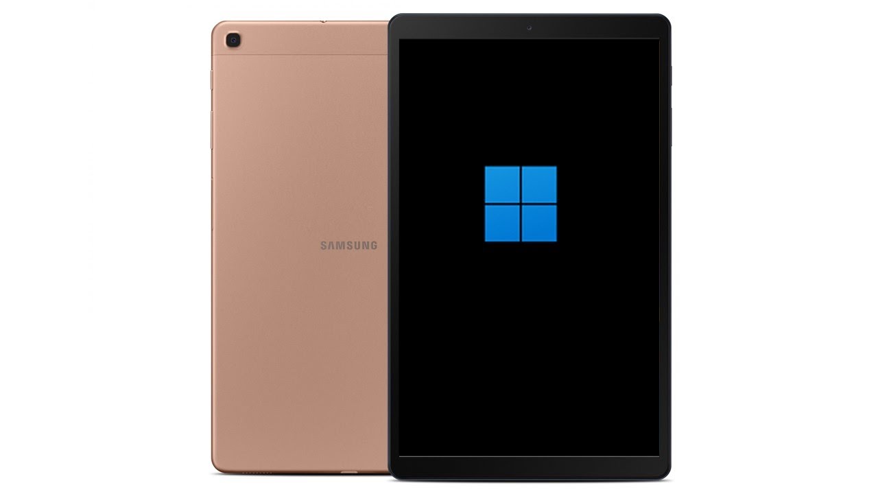 windows 11 on samsung tab - YouTube
