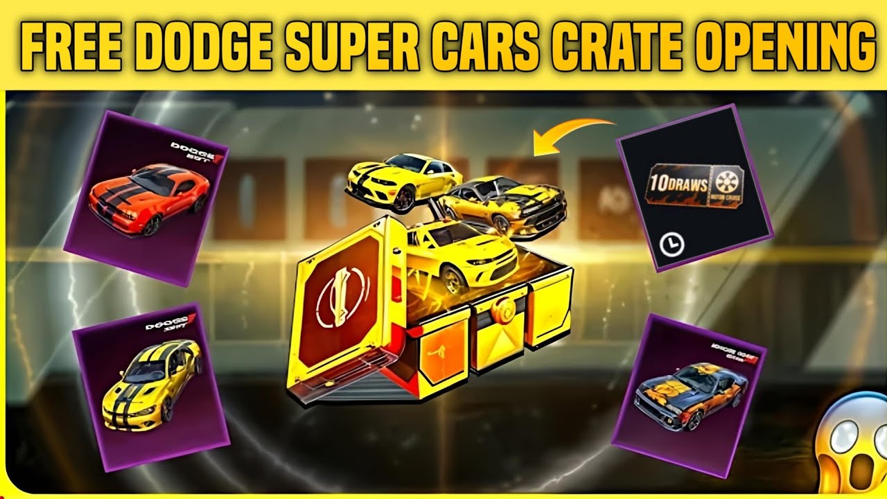 😱 Dodge Super Cars Free Crate Opening | All Super Cars In One Crate ...