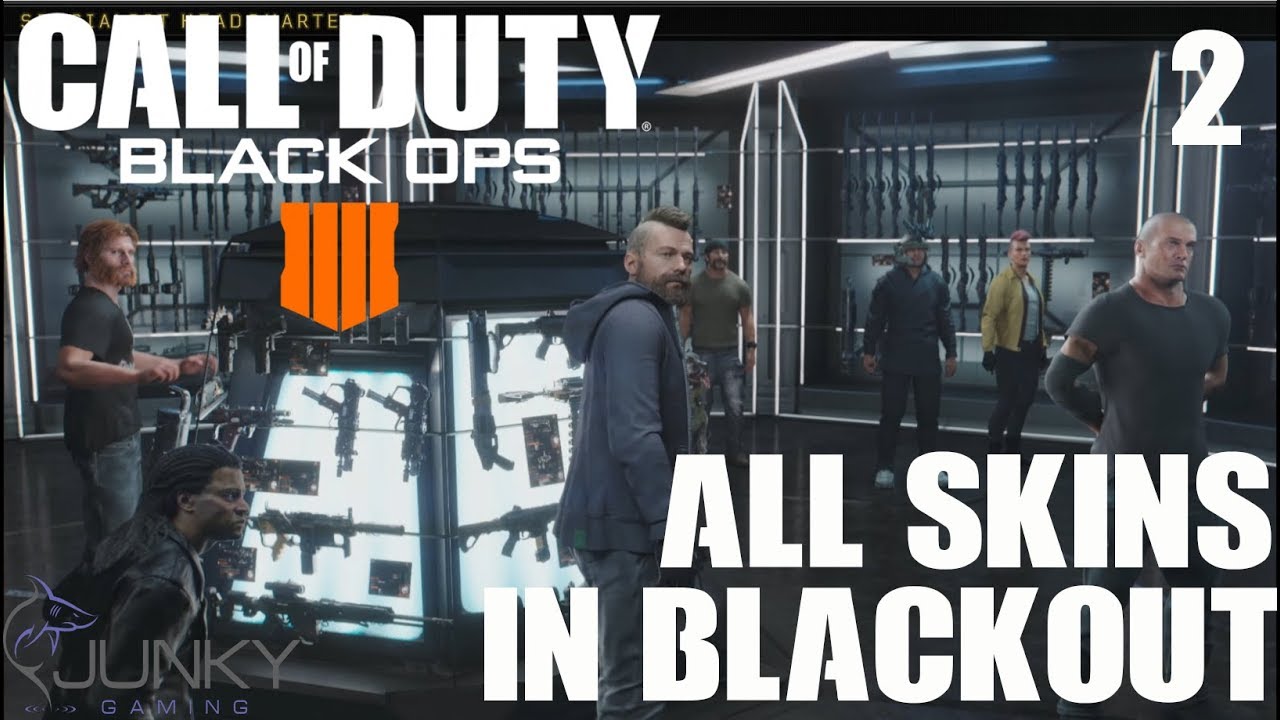 Call of Duty® Black Ops 4 All Skins in Blackout - YouTube