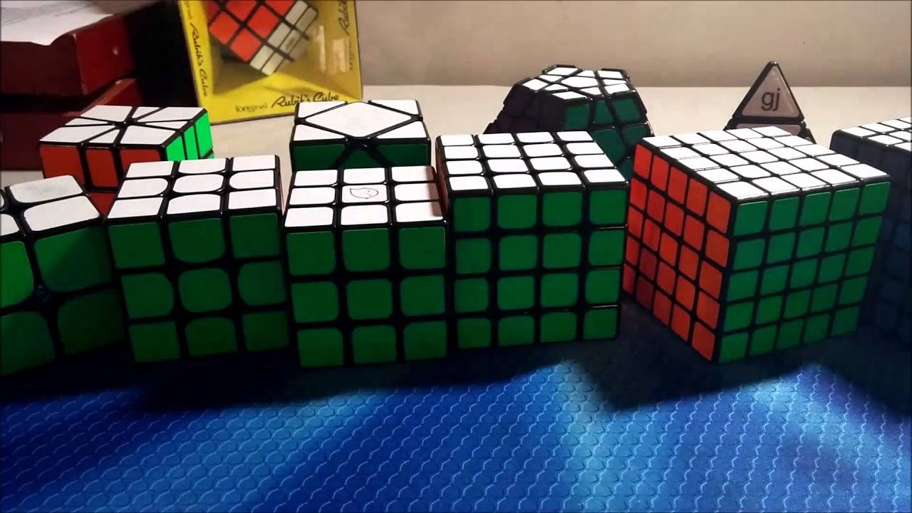 My Main Speedcubes (March 2016) - YouTube