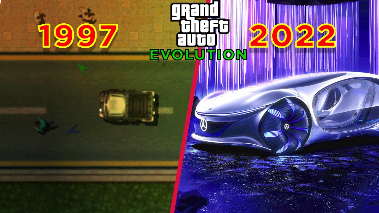 The History of GTA 1997-2023 | Grand Theft Auto 25th Anniversary | GTA ...