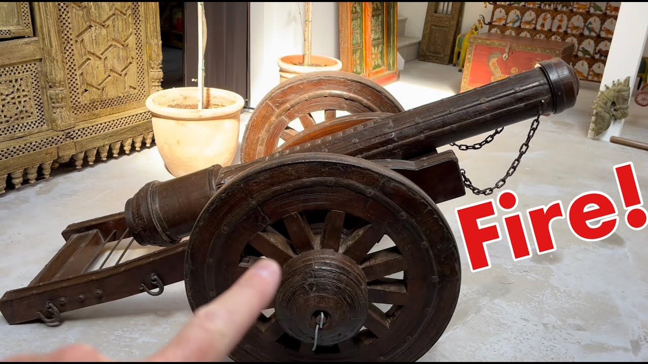 How much are Indian Mughal Empire Cannons worth? - YouTube