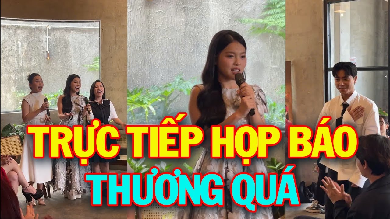 Trực tiếp: Hậu trường bật khóc họp báo show Cung Tơ Hoà Điệu, Tuyết ...