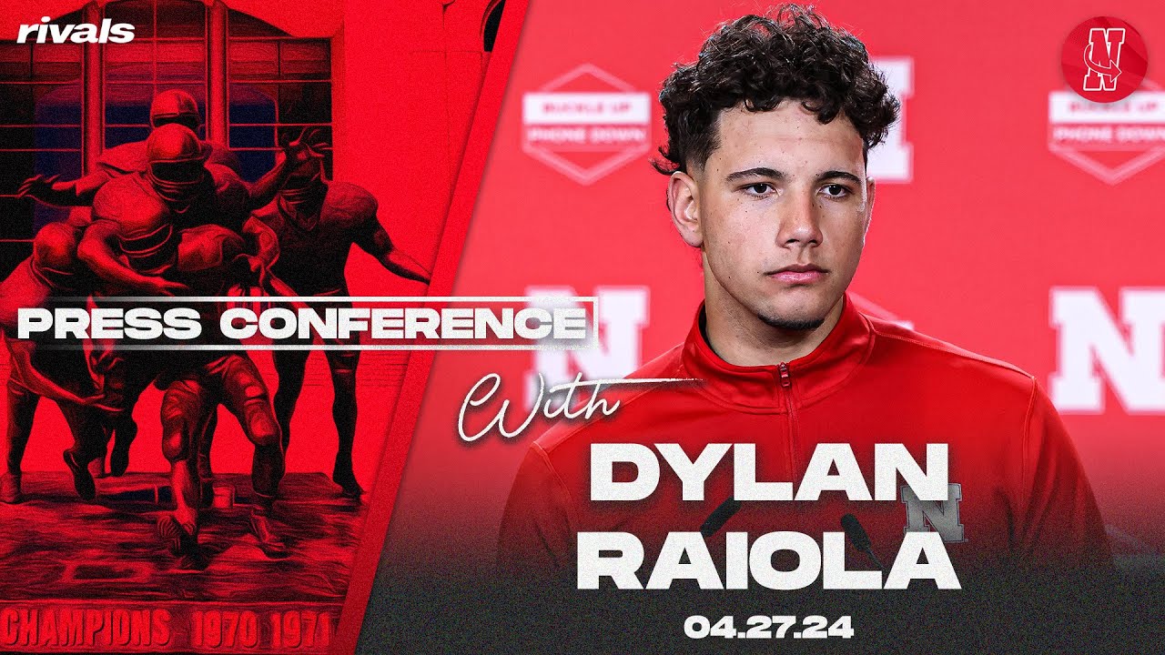Nebraska Football: Dylan Raiola spring game press conference (April 27 ...