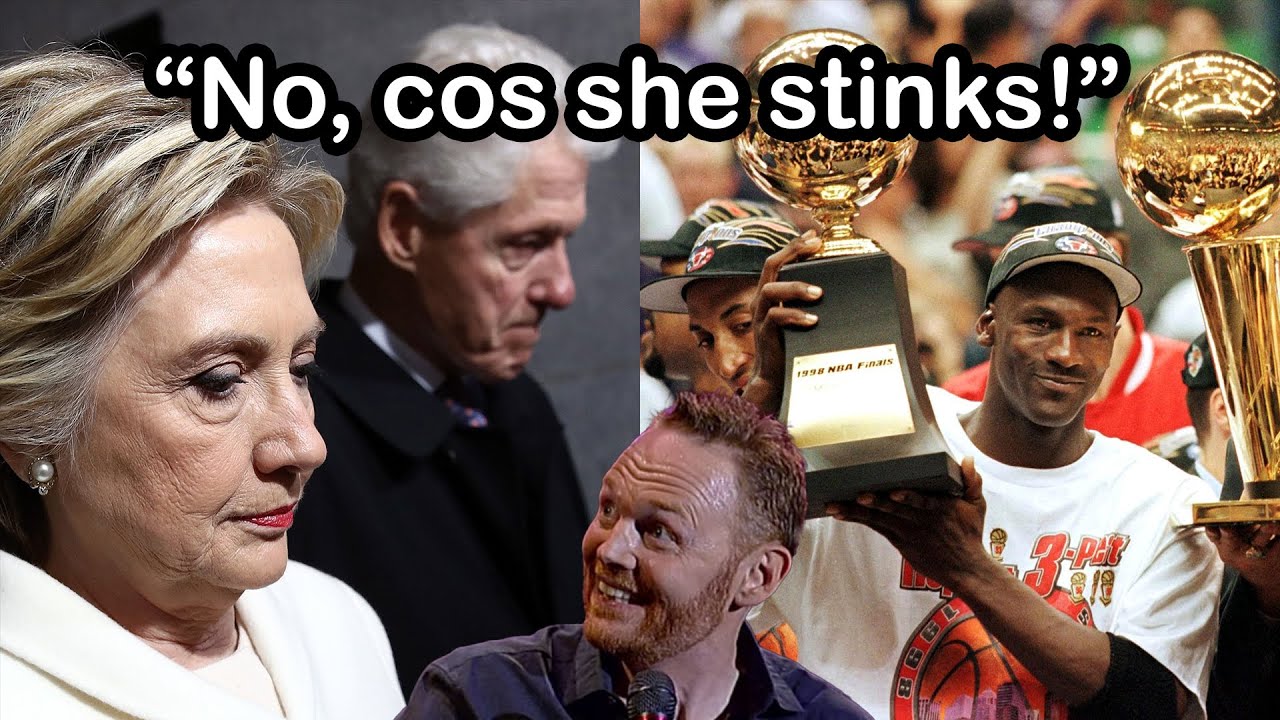 Hillary Clinton vs. Michael Jordan Documentaries - Bill Burr - YouTube