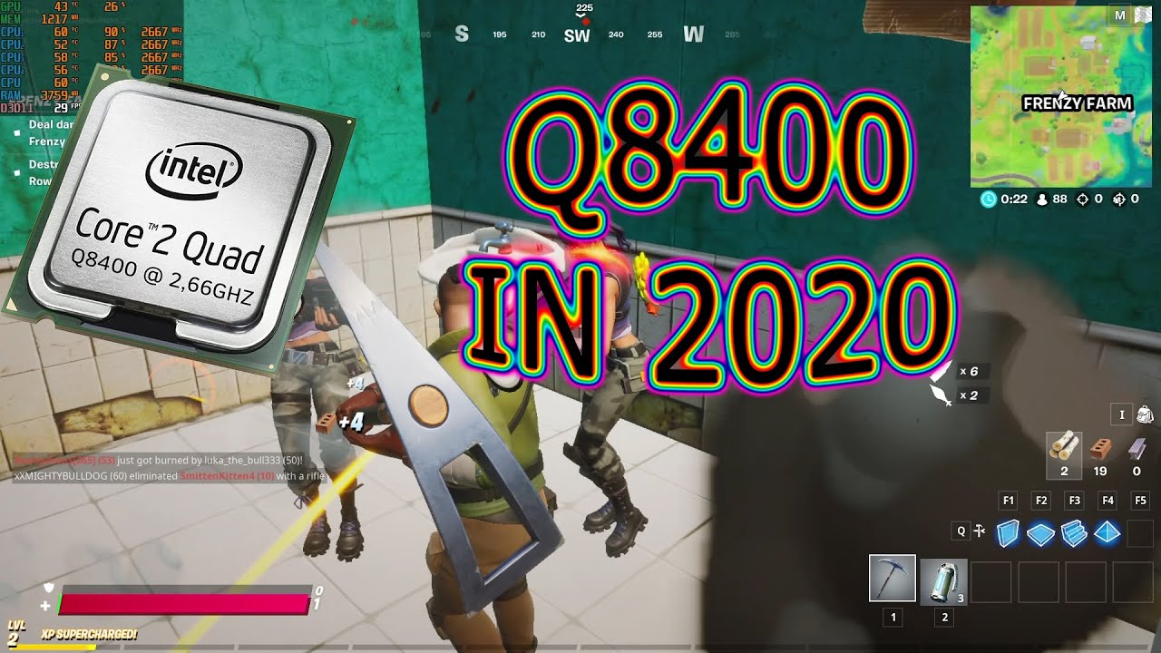 Q8400 Core 2 Quad in 2020 - YouTube