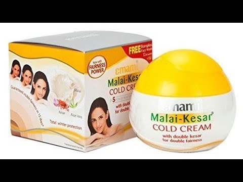 Emami Malai - Kesar Cold Cream Review ( Hindi \ Urdu ) - YouTube