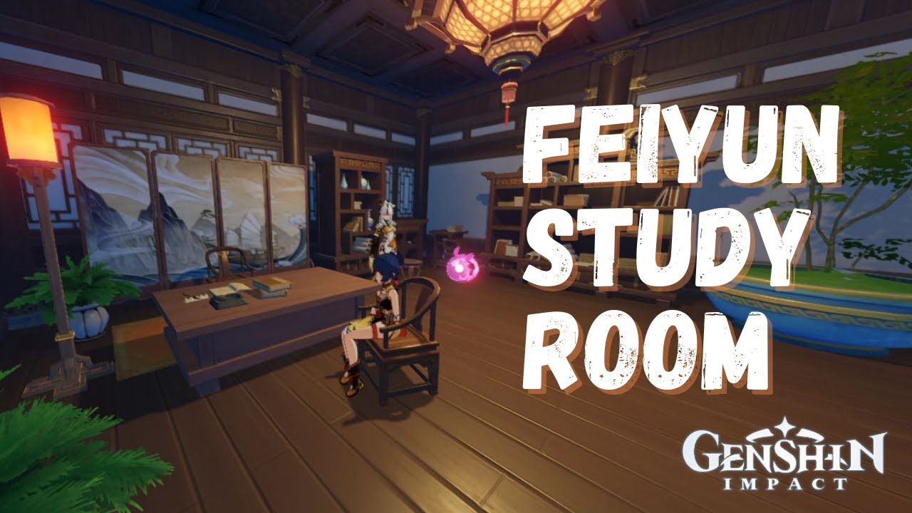 Feiyun Study Room | Serenitea Pot | Genshin Impact - YouTube