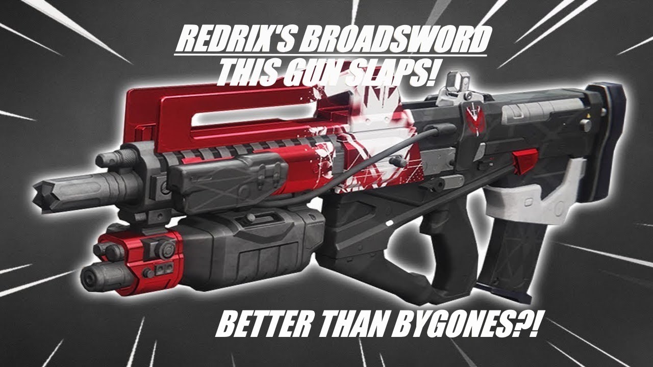 REDRIX'S BROADSWORD DESTROYS! //Destiny 2 - YouTube