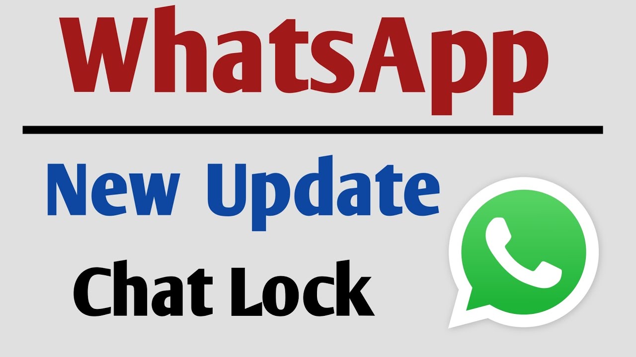 WhatsApp Chat Lock | WhatsApp New Update | Enable WhatsApp Chat Lock ...