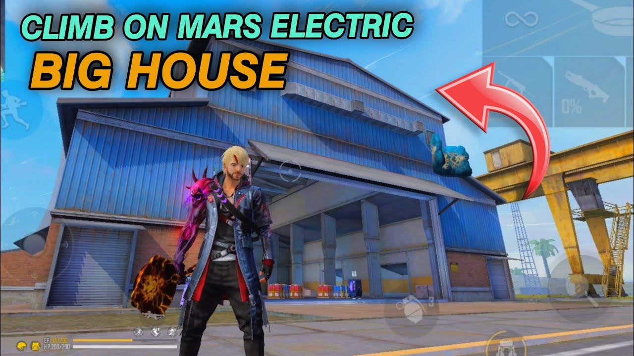 Climb on Mars Electric Big House in Free Fire - YouTube