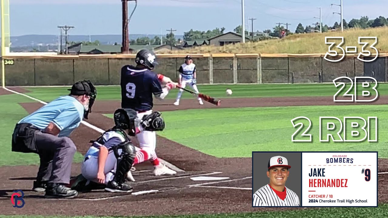 2024 #Uncommitted Catcher/1B 𝙹𝚊𝚔𝚎 𝙷𝚎𝚛𝚗𝚊𝚗𝚍𝚎𝚣 - Goes 3-3 and throws a ...