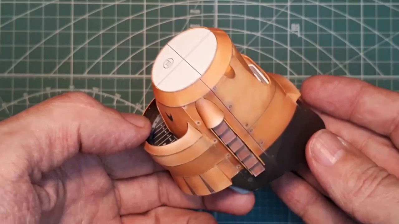 Building the Junkers Ju-87B Stuka 1/24 scale paper model Video 1 - YouTube