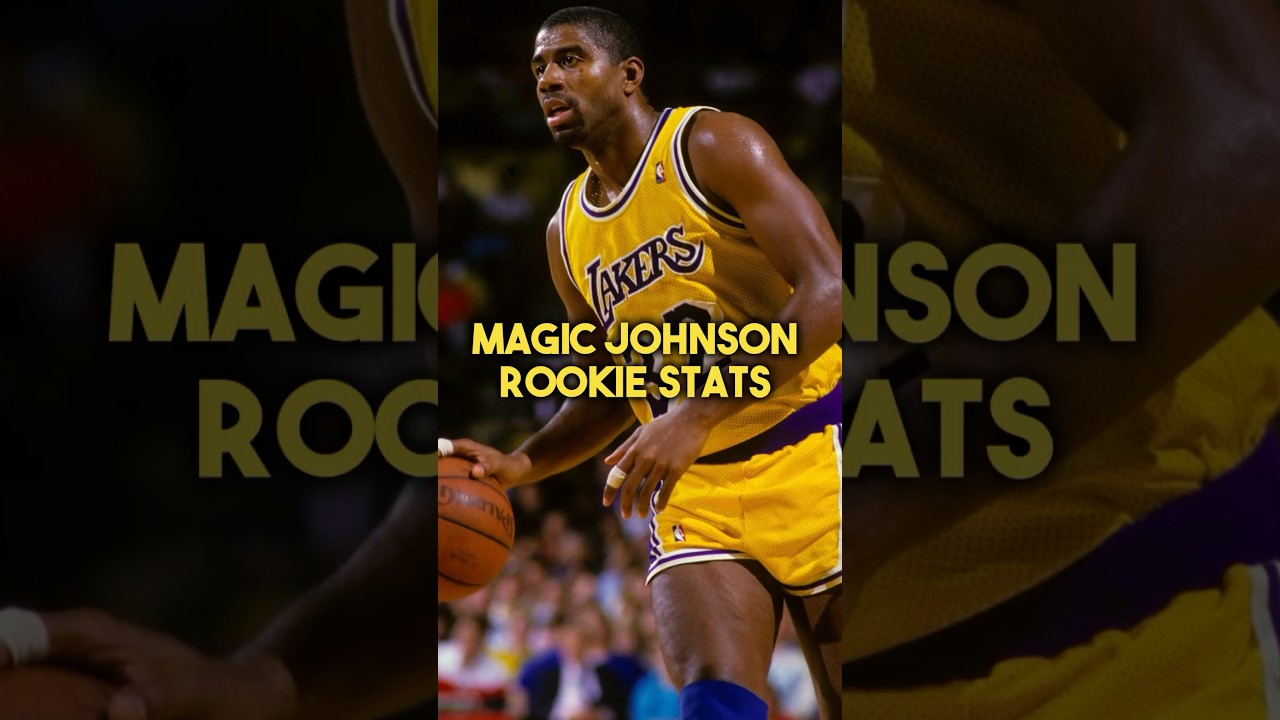 Magic Johnson Rookie Stats #nba - YouTube