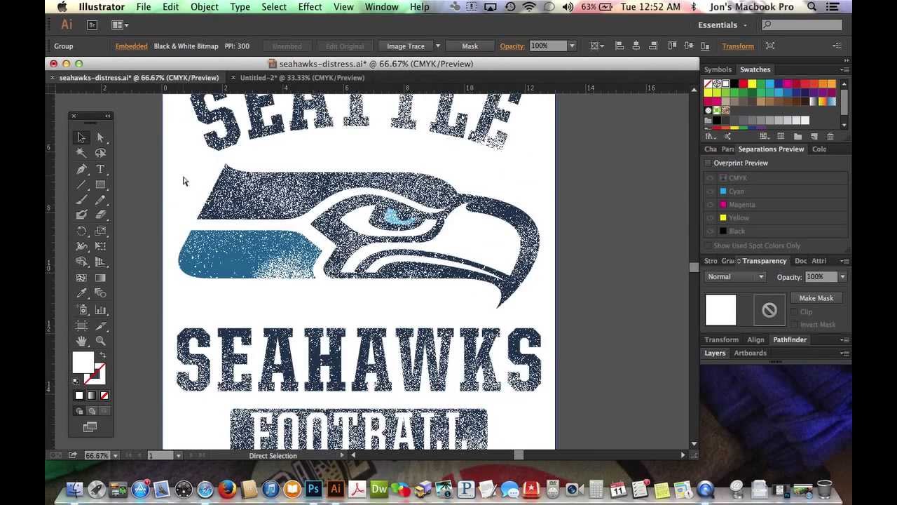 Learn how to create a distressing .tif to place over a vector based ...