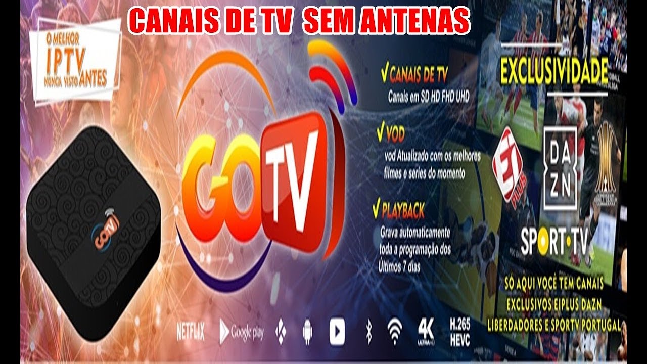 Unboxing GOTV Streaming, apresentação e configuração principais funções ...
