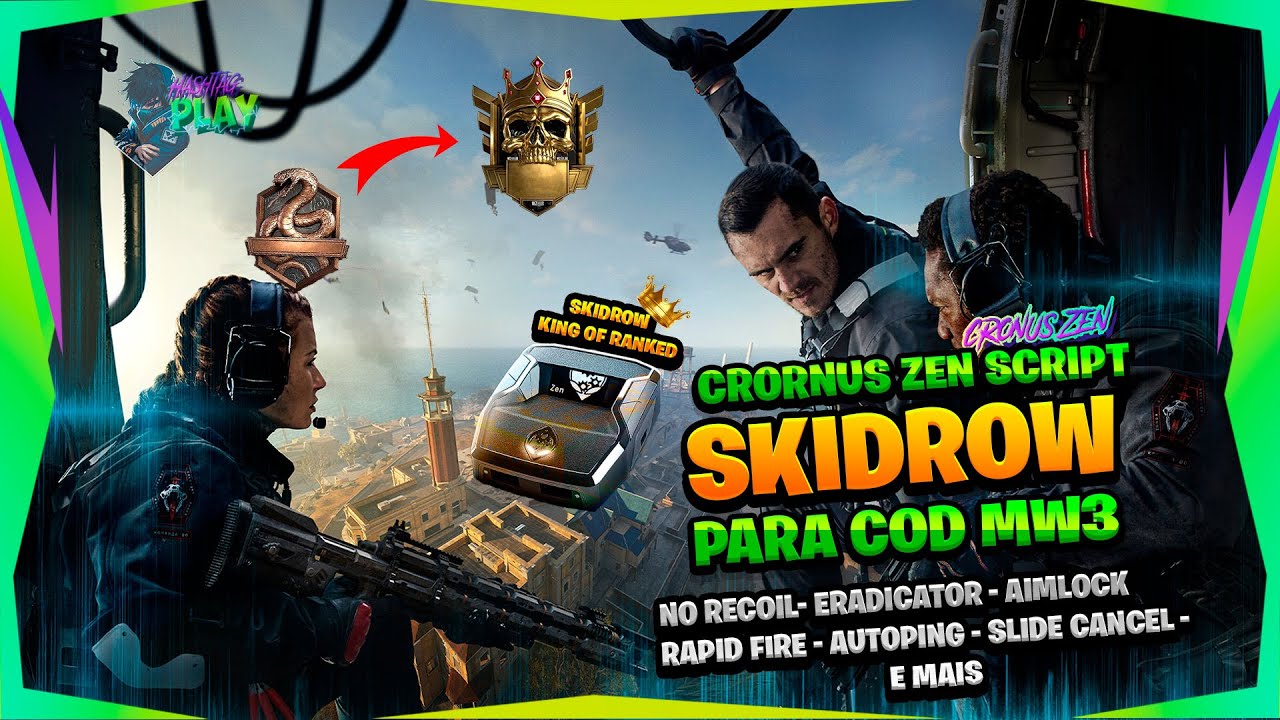☢️INSANO☢️ SKIDROW MELHOR SCRIPT DO CRONUS ZEN PARA WARZONE ! ERADICATOR E AIMLOCK IMORAL DE ...
