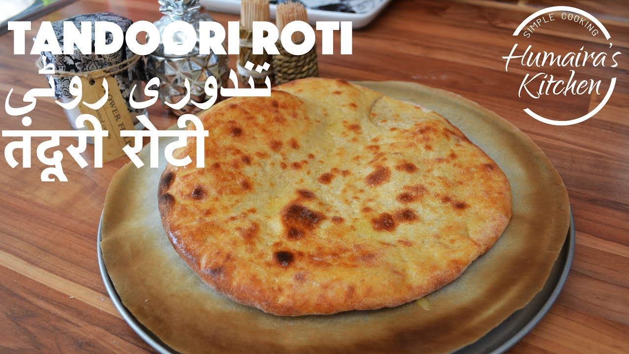 Tandoori Roti Recipe on Tawa - Khamiri roti - Naan recipe on tawa ...