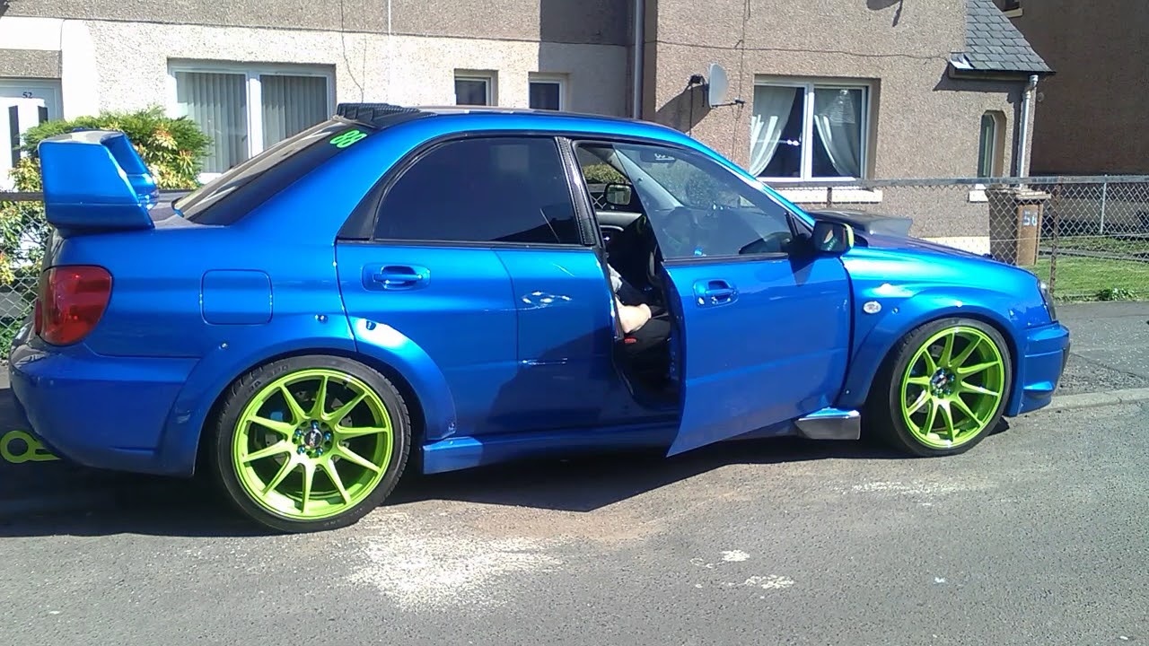 V8 Subaru sound - YouTube