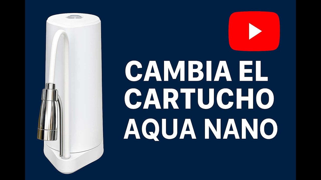 Cómo cambiar el repuesto del filtro de agua Rena Ware - YouTube