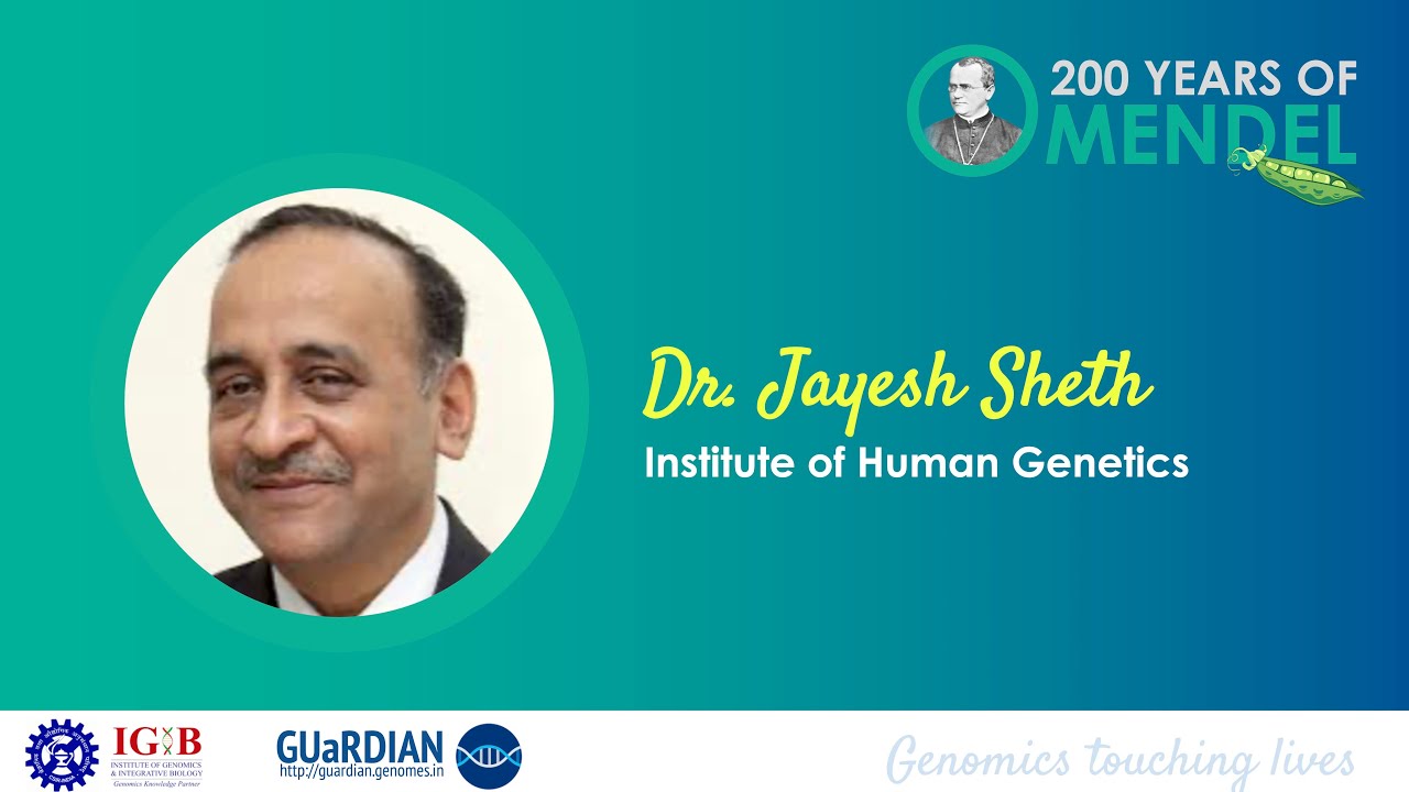 200 years of Mendel - Dr. Jayesh Sheth - YouTube