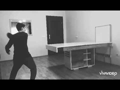Evde tek basiniza yapabileceginiz defans antremani ping pong