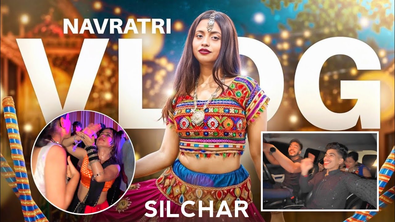 Navaratri Special: Dandiya Night Vlog Silchar 2024 - YouTube