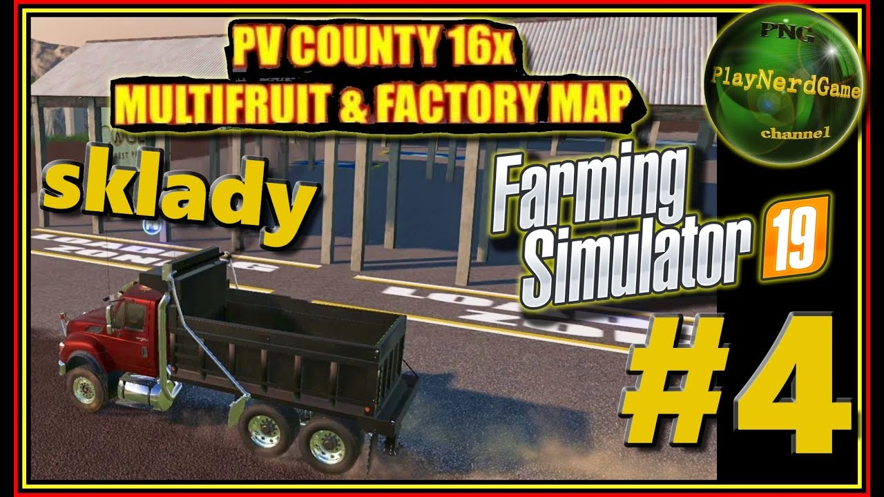 FS19 PV County Let's Play Siláže?!? #4 CZ/SK - YouTube