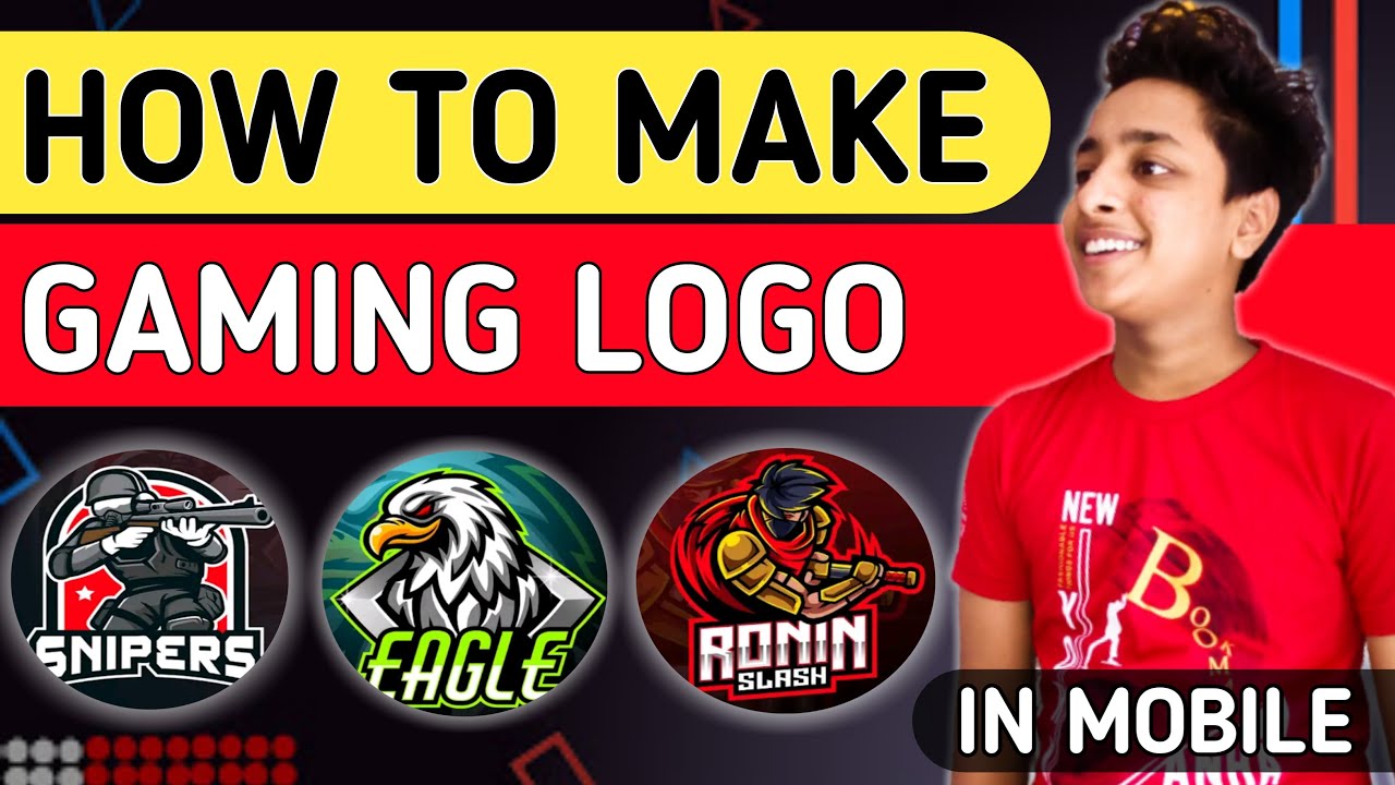 How to Make Gaming Logo - How to Make Logo For Gaming Channel - Gaming ...