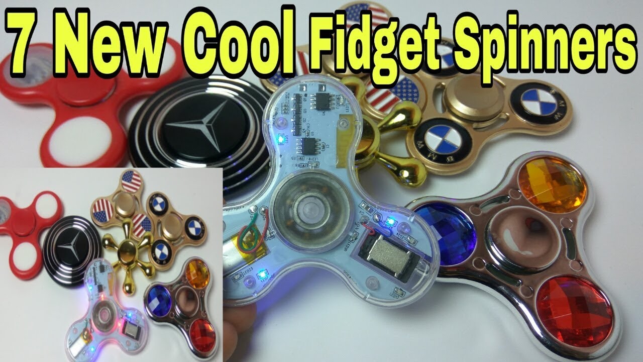 7 NEW Cool Fidget Spinners Broken All Fidget Spinner | Cheapest Fidget ...