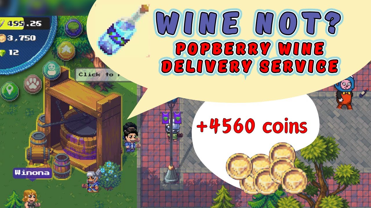 Pemula Game NFT - Selesaikan Quest Wine Not? Popberry Wine Delivery ...