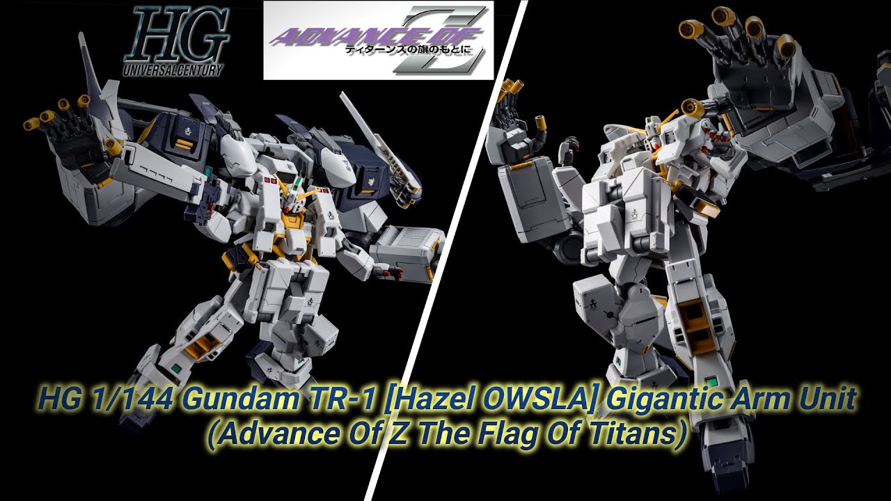 HG 1/144 Gundam TR-1 [Hazel OWSLA] Gigantic Arm Unit (Advance Of Z The ...