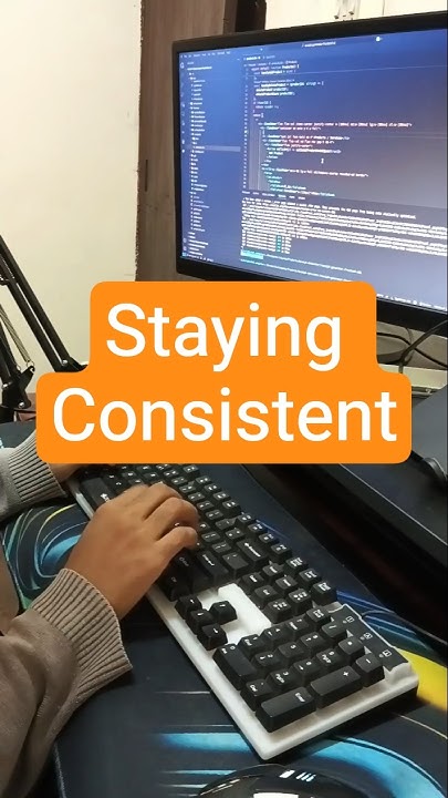 staying consistent #coding #programming #codinglife #webdeveloper #softwaredeveloper - YouTube
