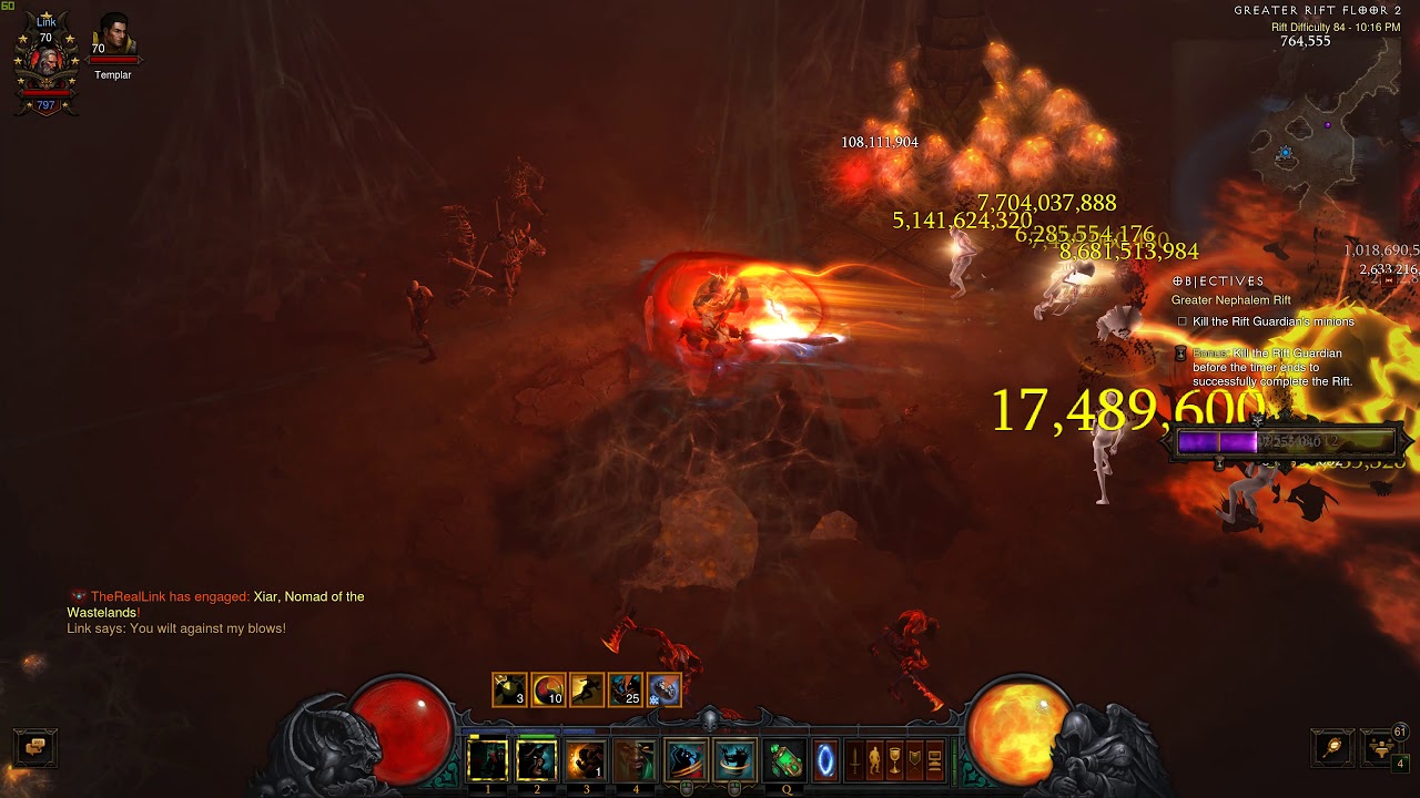 Diablo III - Greater Rift Level 84 - YouTube