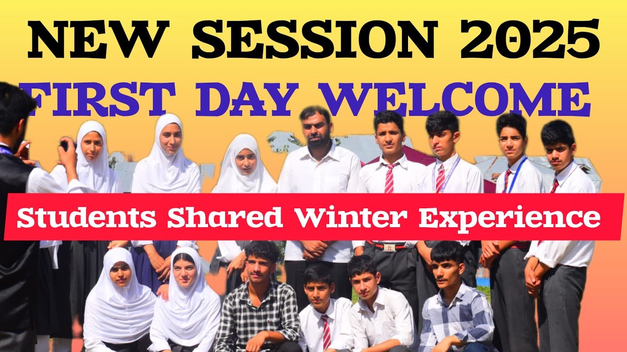 First Day Of School| New Session 2025| #welcome #school #trending # ...