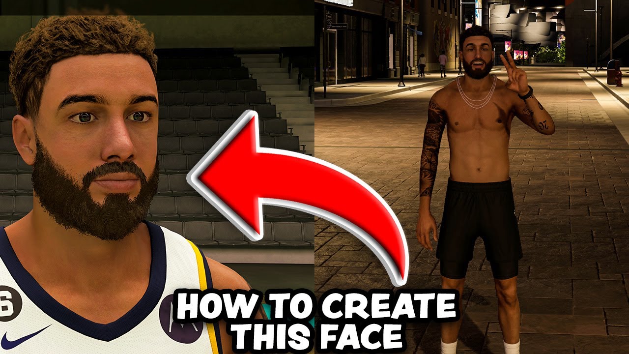 How To Create My Face Scan In NBA 2K23 My Career - YouTube