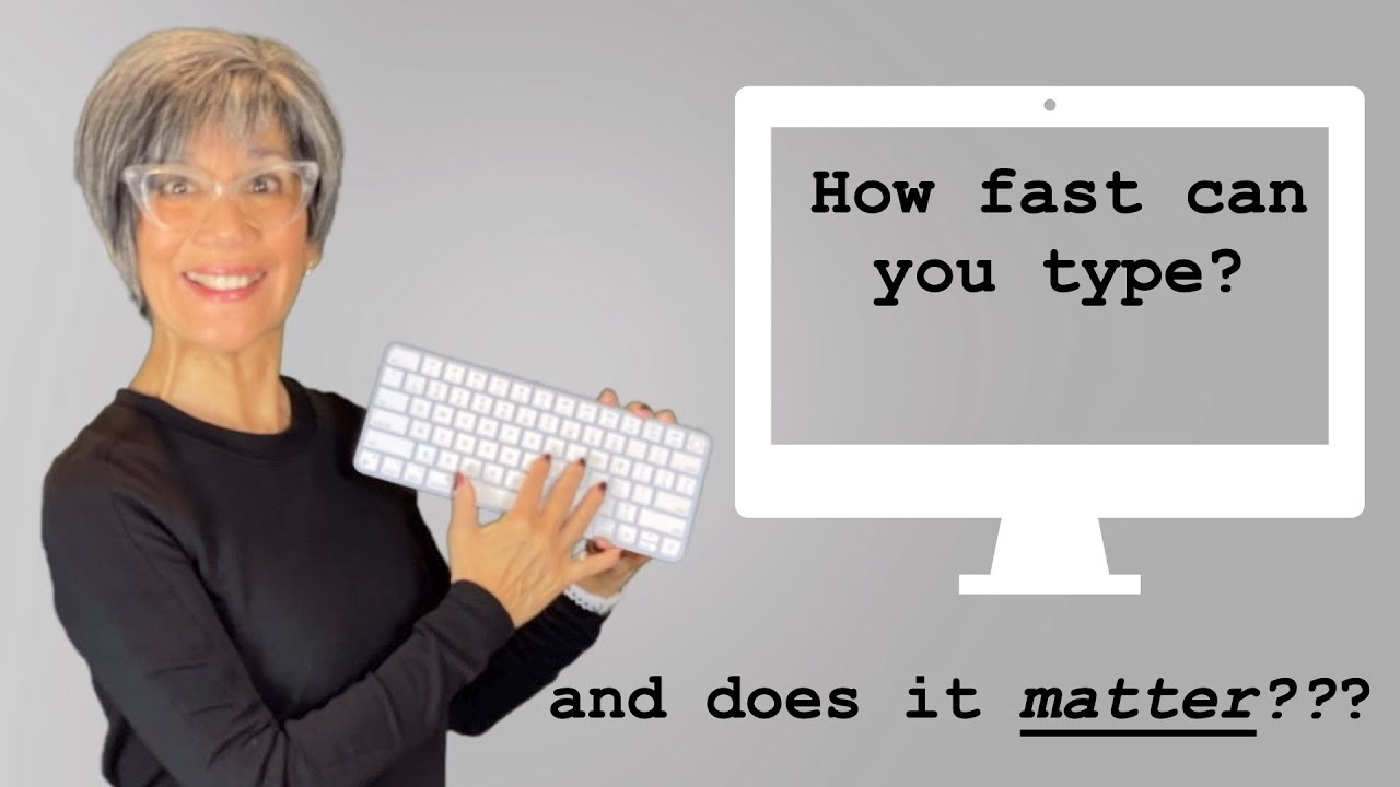 How fast do you type and does it matter??? - YouTube