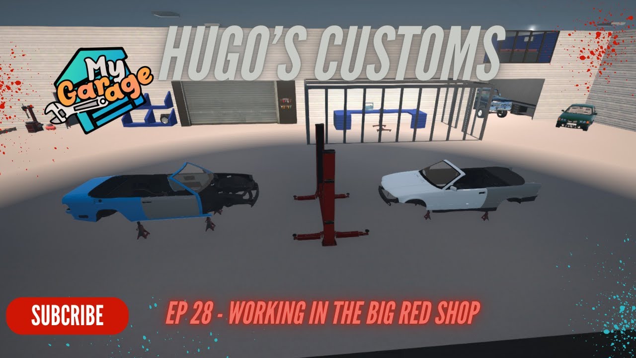 My Garage. EP 28 - Working in the Big Red Shop - YouTube