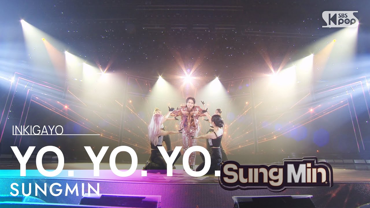 SUNGMIN (성민) - YO. YO. YO. @인기가요 inkigayo 20240825 - YouTube