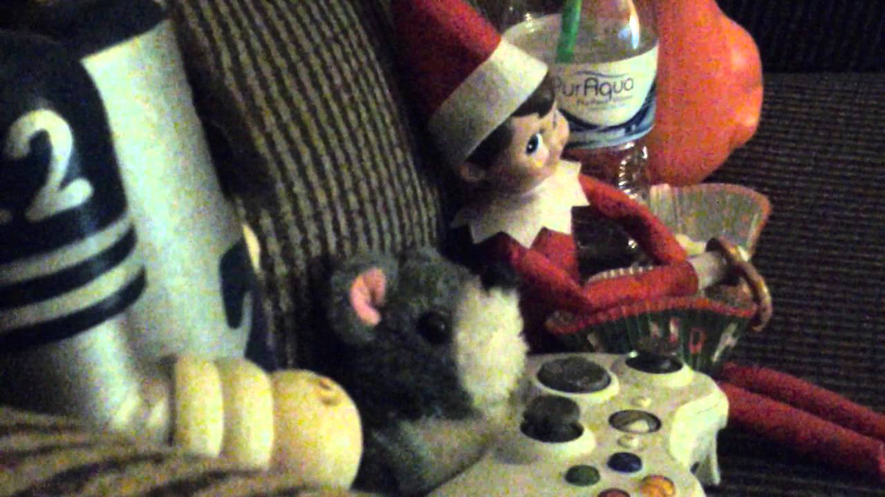 Proof that Elves(Elf on the shelf)move around! - YouTube