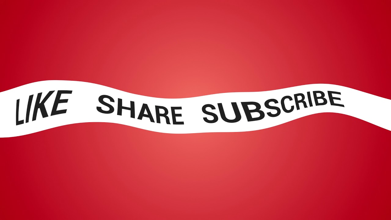 Like Share Subscribe Banner [FREE USE] - YouTube