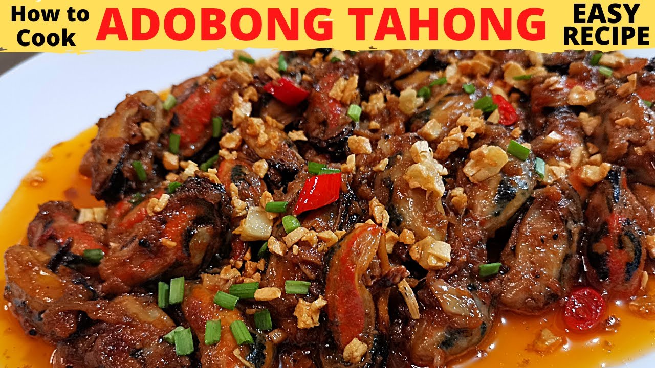 Spicy ADOBONG TAHONG | EASY Adobo Mussels RECIPE | Pang Negosyo - YouTube